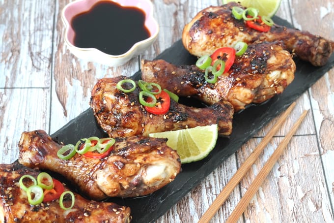 Sweet & Sticky Chilli Chicken Drumsticks - My Fussy Eater | Easy Kids ...