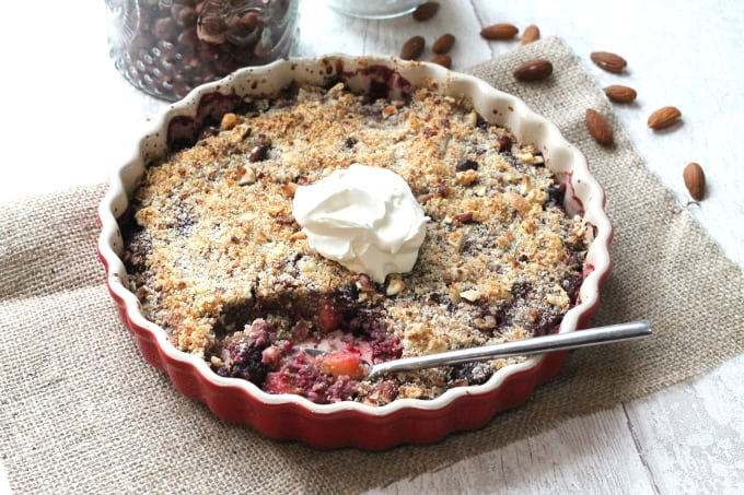 Nutty Winter Crumble - My Fussy Eater | Easy Family Recipes