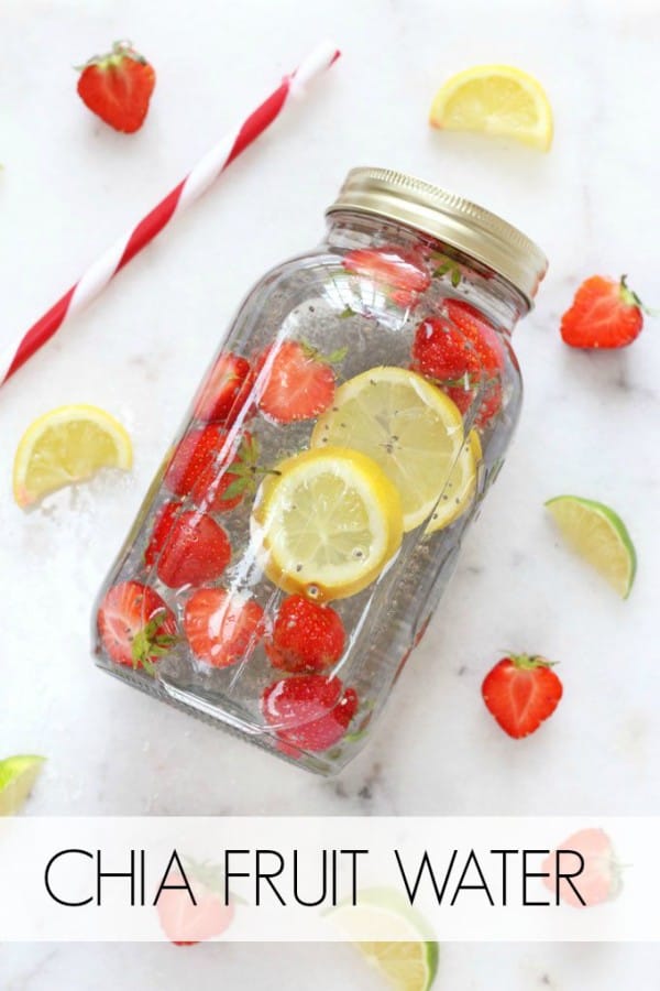 Chia Fruit Water - My Fussy Eater | Easy Family Recipes
