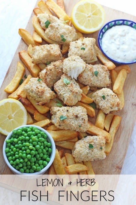 Lemon & Herb Fish Fingers for Kids - My Fussy Eater | Easy Family Recipes