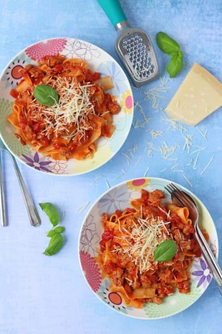 Easy Sausage meat Ragu - My Fussy Eater | Easy Family Recipes