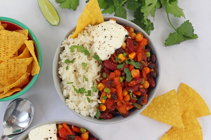 Veggie Bean Chilli - My Fussy Eater | Easy Family Recipes