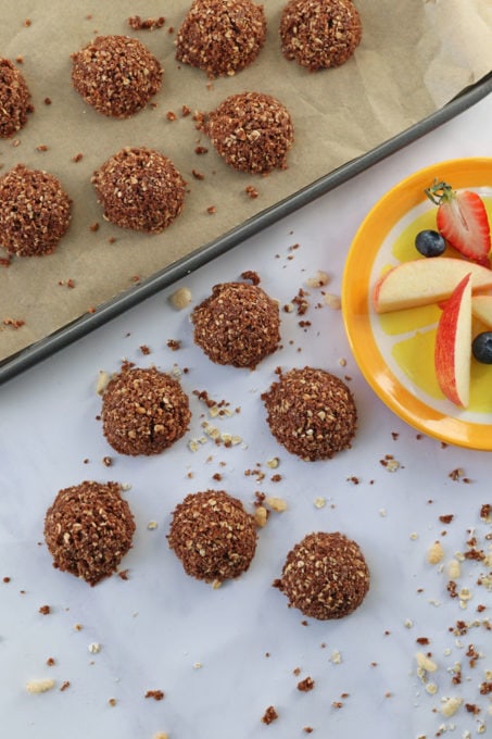 Chocolate Coconut Crispy Bites - My Fussy Eater | Easy Family Recipes