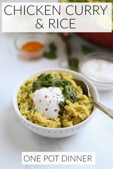 One Pot Chicken Curry & Rice - My Fussy Eater | Easy Family Recipes