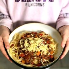 Spaghetti Bolognese - Cooking with Kids - My Fussy Eater | Easy Family ...