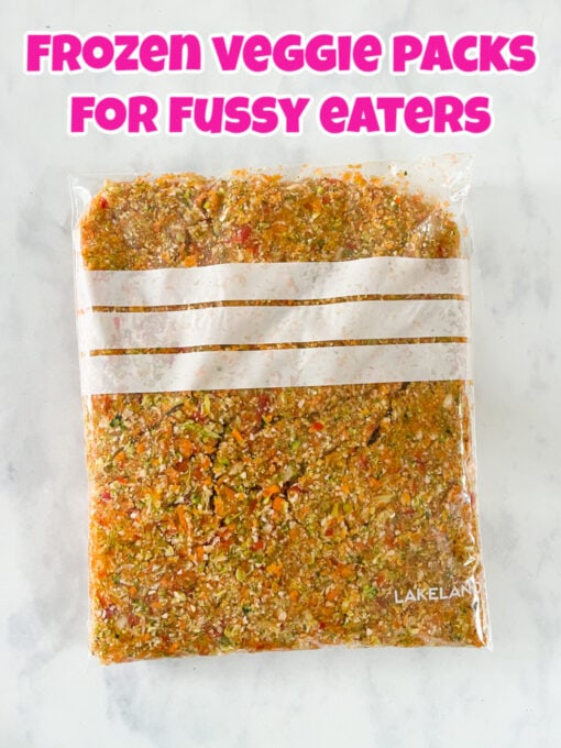 Frozen Veggie Packs for Fussy Eaters