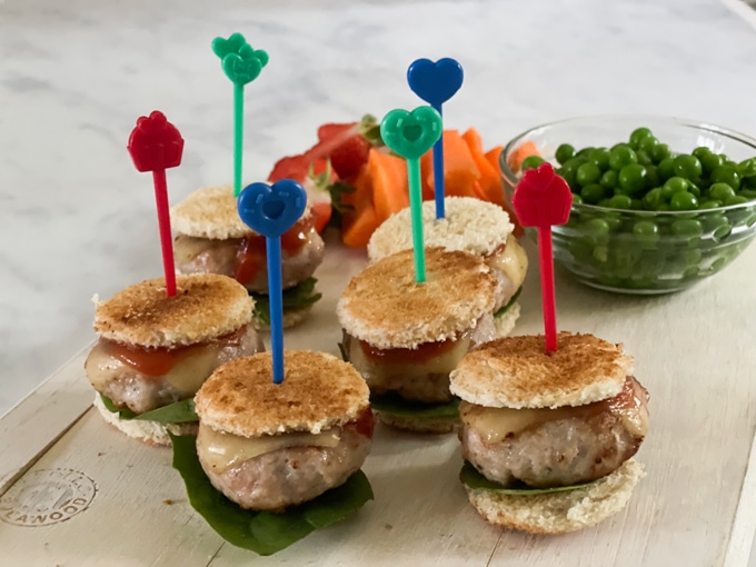 Mini Chicken Burgers - My Fussy Eater | Easy Family Recipes