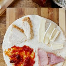 Christmas Leftovers Toasted Wrap - My Fussy Eater | Easy Family Recipes