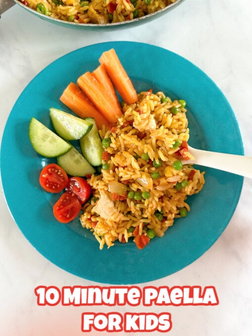 10 Minute Meal for Kids - Easy Paella - My Fussy Eater | Easy Family ...