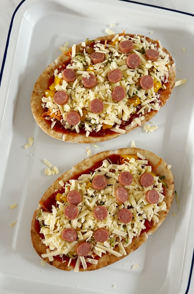 Pitta Pizza Bread with Hidden Veggies - My Fussy Eater | Easy Family ...
