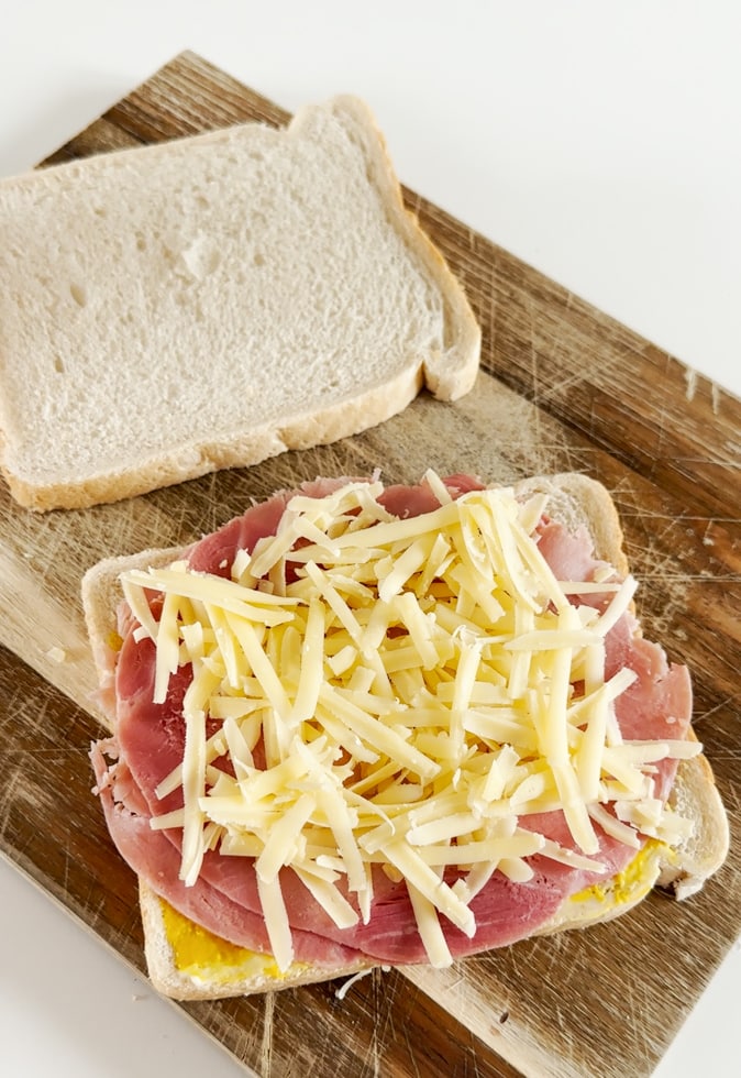 Airfryer Ham & Cheese Toastie - My Fussy Eater | Easy Family Recipes