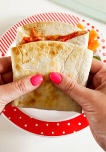Pizza Toaster Wrap - My Fussy Eater | Easy Family Recipes