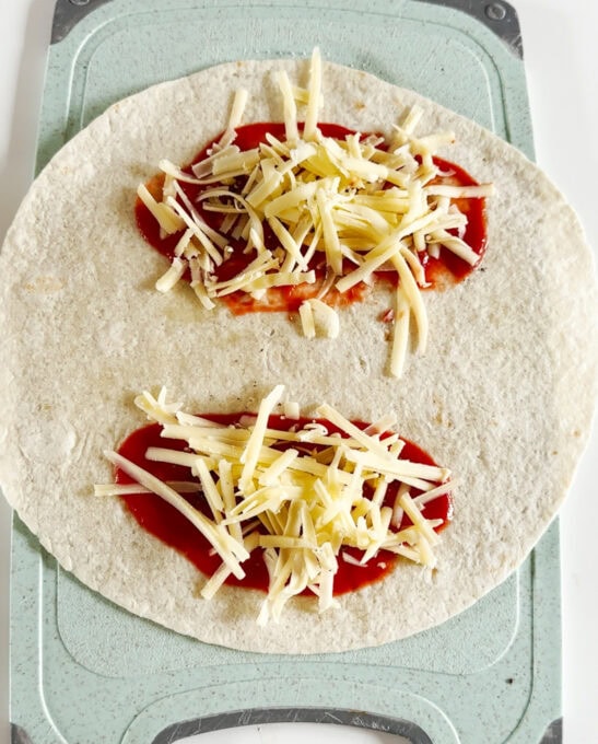 Pizza Toaster Wrap - My Fussy Eater | Easy Family Recipes