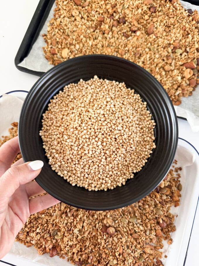 Quinoa Granola - My Fussy Eater | Easy Family Recipes