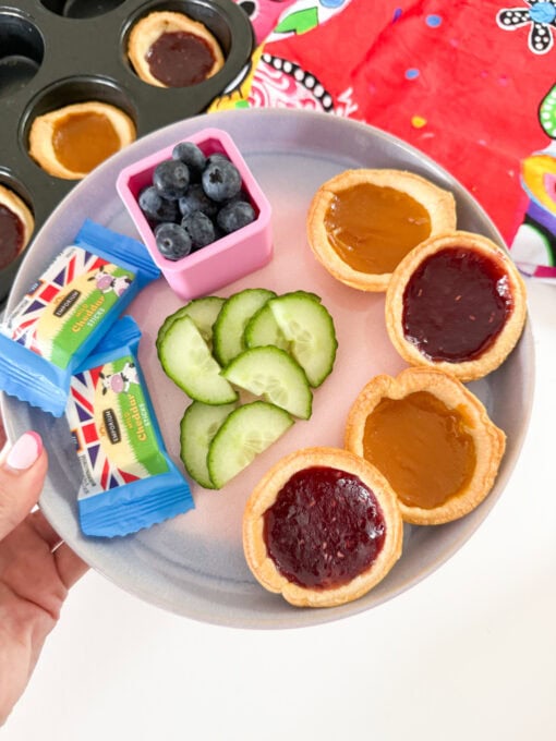 Two Ingredient Jam Tarts - Baking With Kids