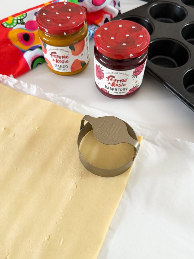 Two Ingredient Jam Tarts - Baking With Kids