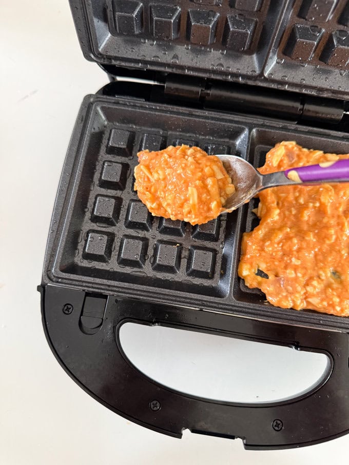 Pizza Waffles - Easy Lunch for Kids