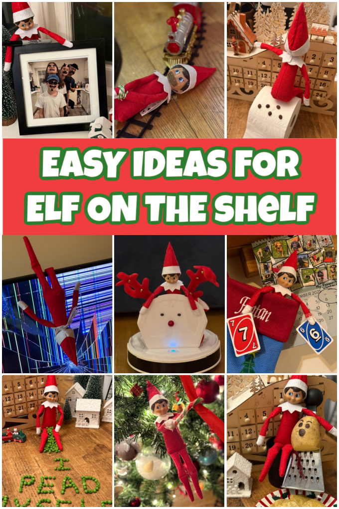 Easy Elf On The Shelf Ideas